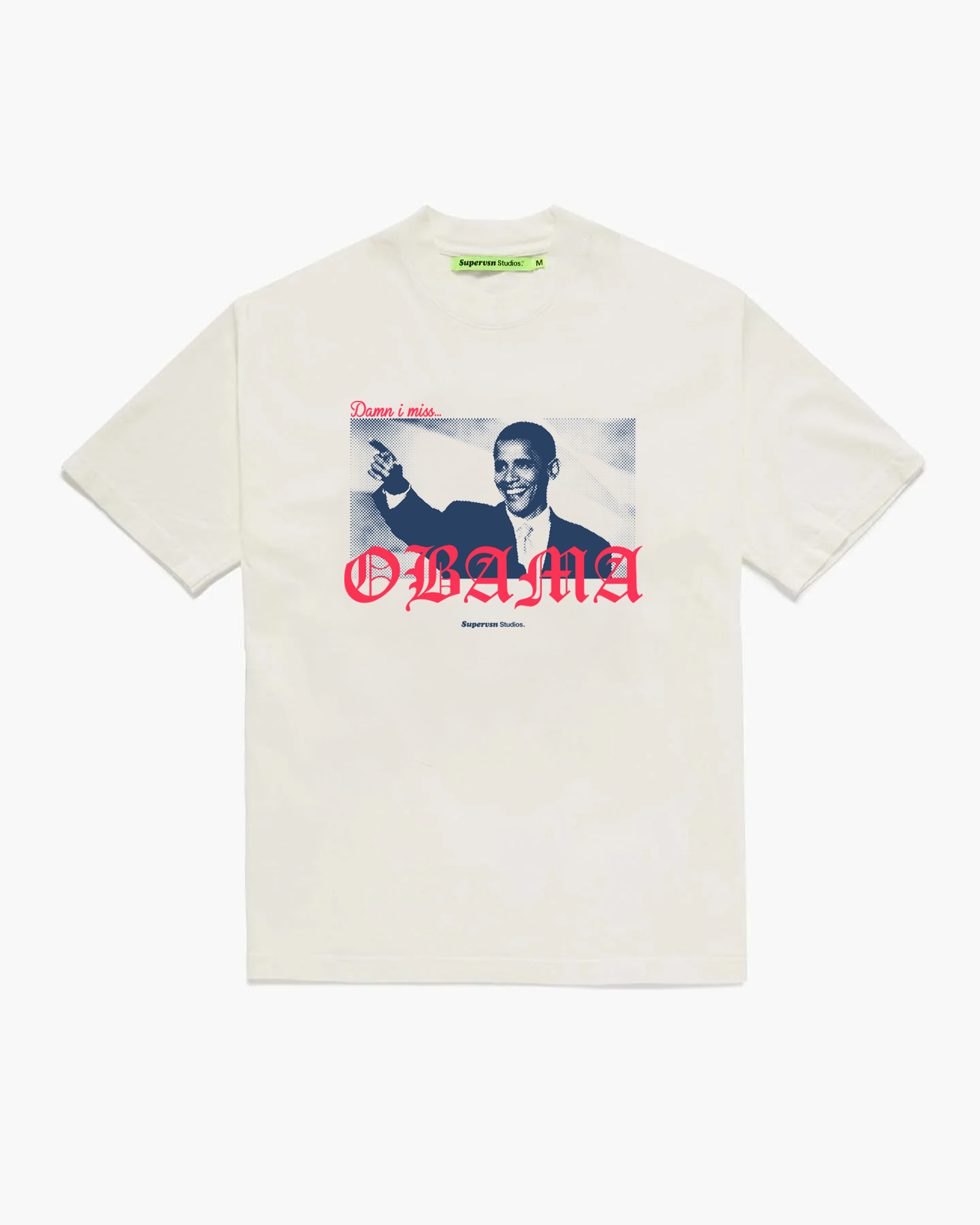 DAMN I MISS OBAMA TEE – Supervsn Studios